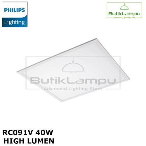 Jual Lampu Philips LED Panel RC091V 40 Watt 60x60 G2 PCV - Putih - Kota ...