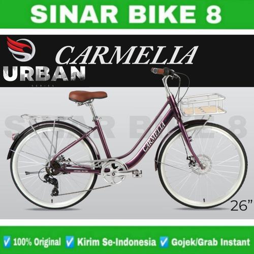 Jual Sepeda City Bike ELEMENT CARMELIA 26 Inch Urban Classic Keranjang ...