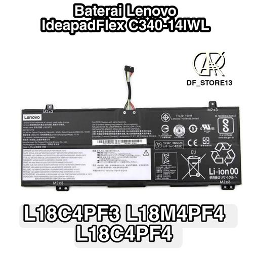 Jual Battery Lenovo Ideapad c340 C340-14Iwl c340-IML L18c4pf3 l18c4pf4 ...