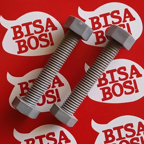 Jual Baut Mur PVC Hexagonal M8x50 Baut Plastik Mur+Baut M8x50mm ...