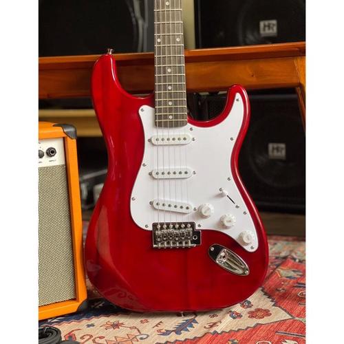 Jual Paketan Gitar Listrik Stringer Strato Sst 10 Original - Hitam ...