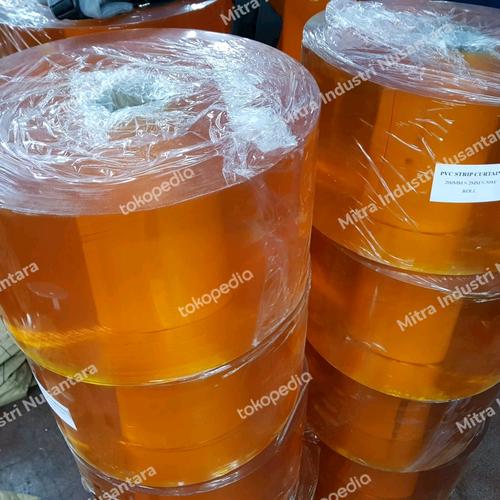 Jual PVC Strip Curtain / Tirai Plastik PVC Curtain Kuning Custom ...