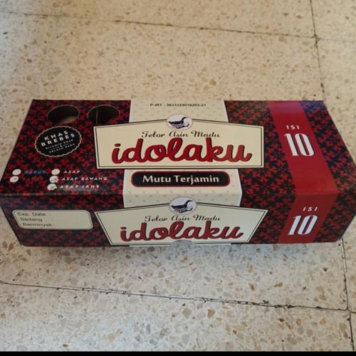 Jual Telur Asin "IDOLAKU" Asap bawang isi 10 + Bublewrap - Kab. Brebes ...