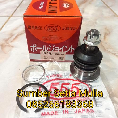 Jual Ball Joint Up Atas Innova Reborn 2016-2021 Original Merk 555 Japan ...