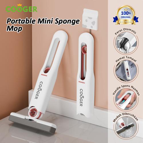 Promo COOGER Portable Mini Mop Pel Lipat Mini Spons Serbaguna - Mop ...