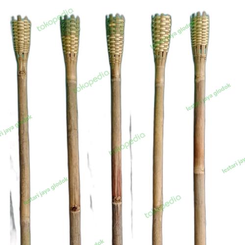Jual obor bambu Obor Hiasan ukuran 60cm komplit sumbu botol - Kab ...