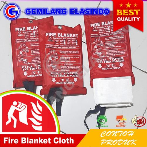 Jual Fire Blanket | Uk. 1.2 x 1.2 m | Selimut Tahan Api | Kain Pemadam ...