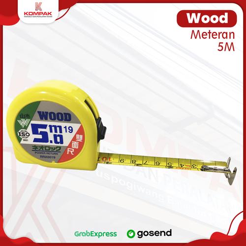 Jual Meteran Wood 5 meter - Wood Biasa 5M - Kota Semarang - Kompak ...
