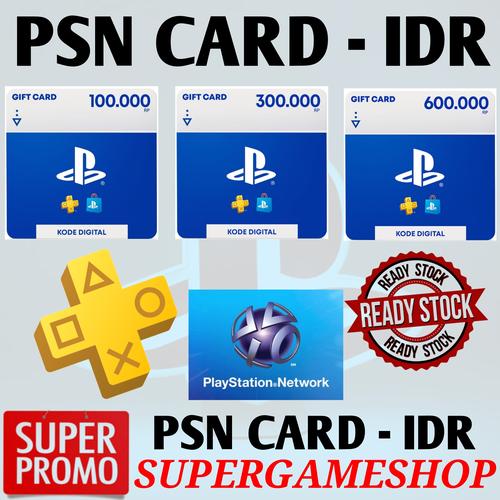 Jual PSN Card Playstation - Network Wallet PSN Card - 100K - Jakarta ...