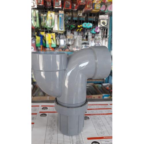 Jual P Trap PVC 2" Rucika D / PVC P Trap 2" D / Fitting Pipa PVC P Trap ...