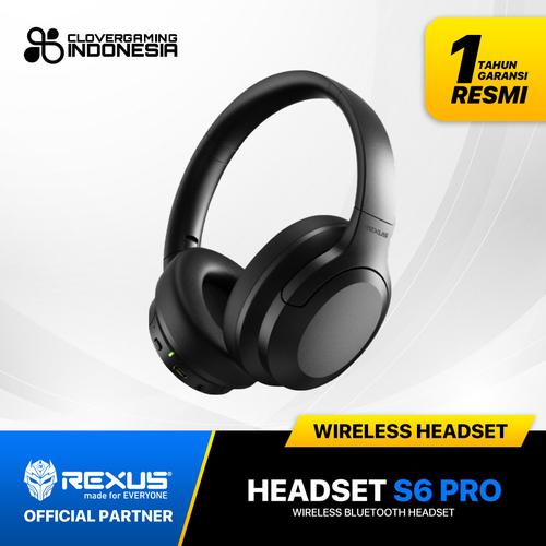 Jual Rexus S6 S-6 Pro Headset Wireless Headphone with ANC Dual ...