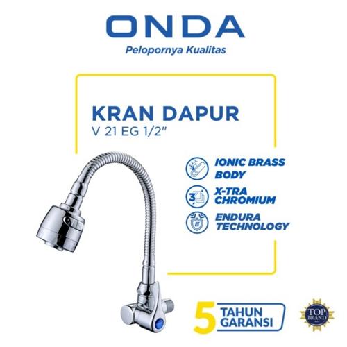 Jual KRAN ANGSA ONDA - KERAN CUCI PIRING DAPUR ANGSA FLEKSIBEL V21 V 21 ...