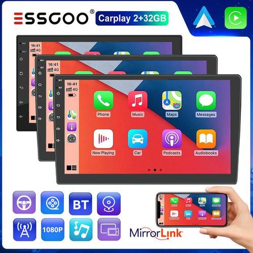 Jual Head Unit【4GB+32GB】Android 12 Double Din IPS Screen GPS WIFI ...