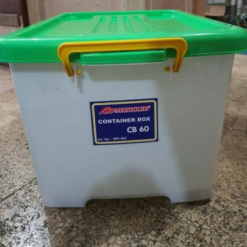 Jual Container Box CB 60 Liter Roda Multiclub Warna Plastik / Kontainer ...