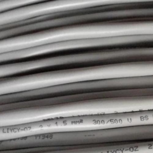 Jual Kabel Control LiYCY-JZ 2x1.5 LiYCY 2x1,5 Screen isi Hitam Pakai ...