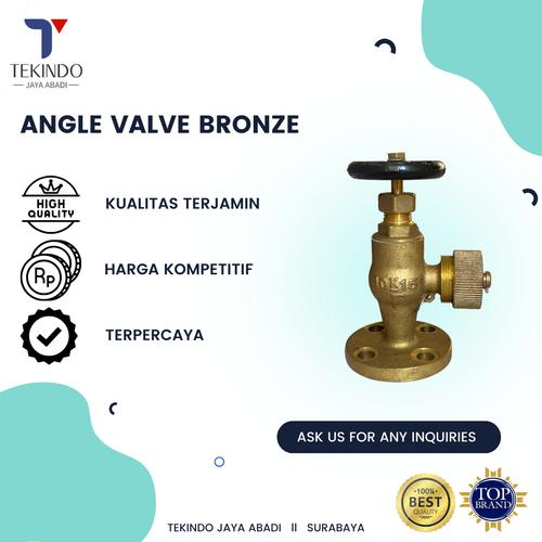 Jual Angle Valve Bronze Type JIS 5K 16K DN 40A - 5K DN40A - Kota ...