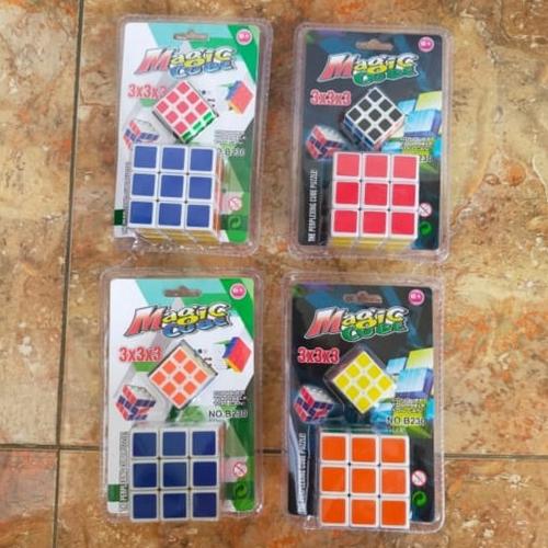 Jual rubiks 3x3 original rubik mini 3x3 set isi 2 magic cube - Kota ...