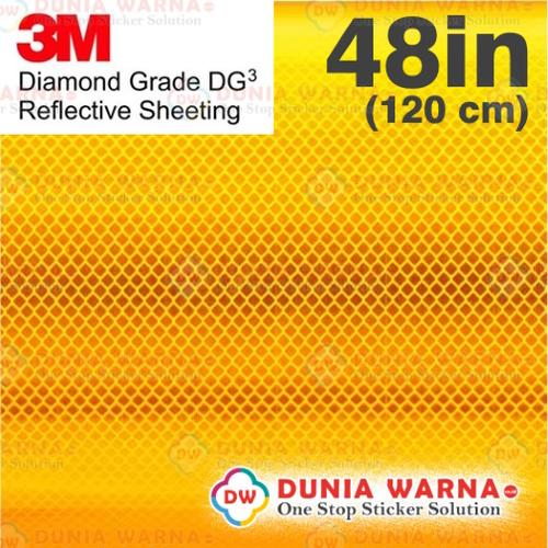 Jual 3M 4090 4091 YELLOW DG3 Diamond Grade Scotchlite Prismatic ...