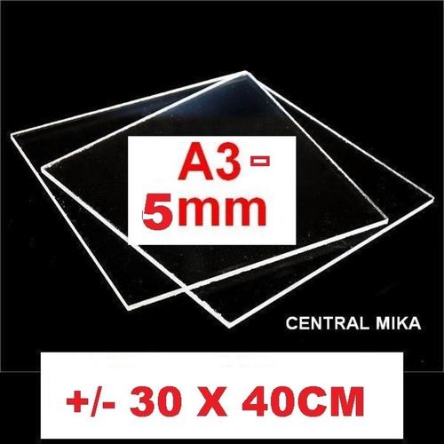 Jual Acrylic / akrilik bening merek MARGA CIPTA tebal 5mm UKURAN ...