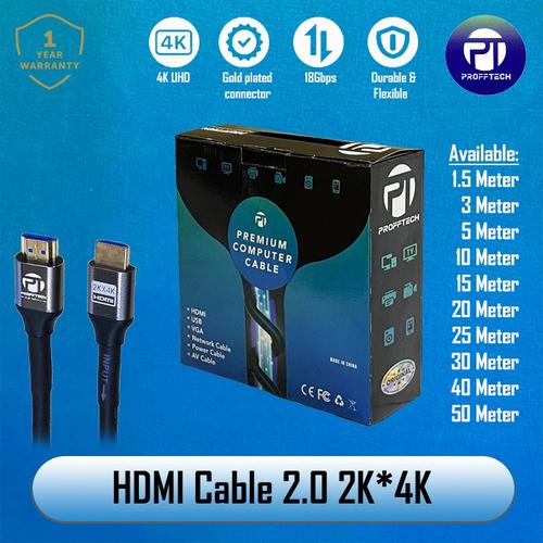 Jual Kabel HDMI Ultra Gold, 1.5 m, versi 2.0 Garansi 2 thn. DT - Jakarta Pusat - ProffTech ...