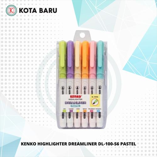 Jual KENKO HIGHLIGHTER DREAMLINER DL-100-S6 PASTEL - Pastel - Kota ...