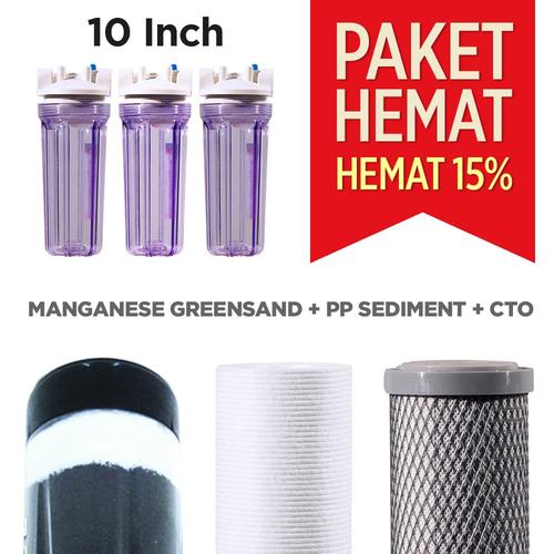 Jual Paket 3 Filter Air untuk Air Sumur Zat Besi Tinggi - Kota Surabaya ...