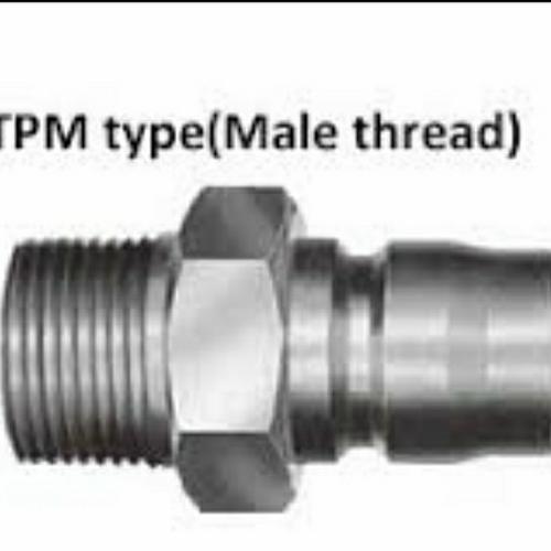 Jual Nitto Kohki 8 TPM / TPH / TPF brass kuningan Cupla 1" male plug ...