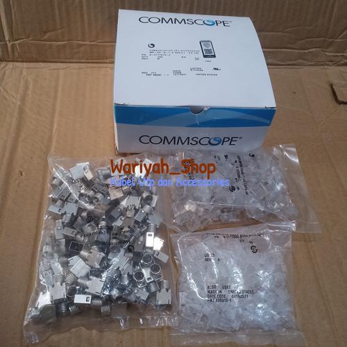 Jual Konektor RJ45 Cat.6 Commscope ( isi 100 Pcs ) - Jakarta Pusat ...