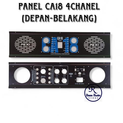 Jual Plat CA18 4 Chanel Panel Depan Belakang Power Amplifier Stereo CA ...