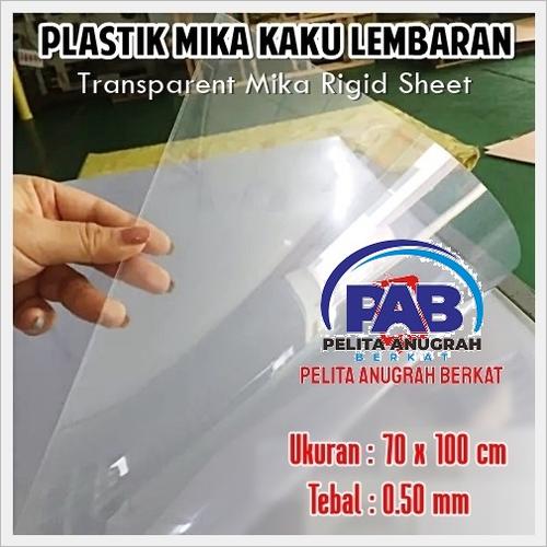 Jual Plastik Mika Transparan Polos Bening Sampul Agenda Lembaran 70x100 ...