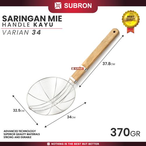 Jual SUBRON Saringan Mie 28cm 30cm 32cm 34cm Serok Besar Parabola Dapur ...