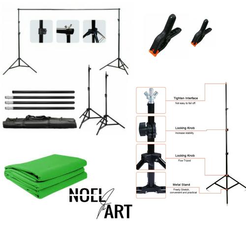 Jual Paket stand background 3 meter dan greenscreen (1 set) - Kab ...