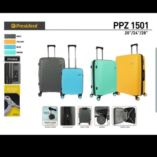 Jual Koper President PPZ 1501 20 Inch Size Cabin Original - Biru Muda ...