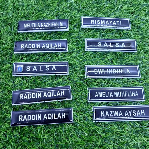 Jual name tag nama dada peniti resin - Jakarta Pusat - aoii toga ...