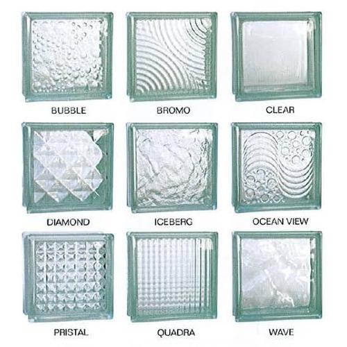 Jual Mulia glass block blok kaca box 20 x 20 wave quadra ocean diamond ...