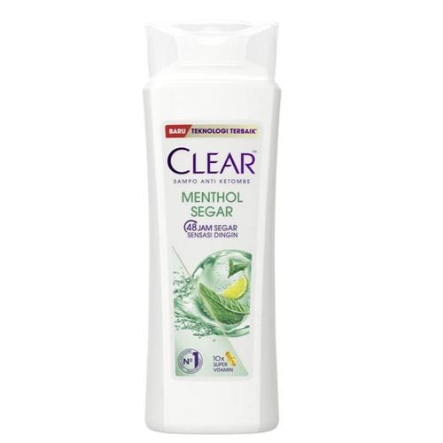 Clear Shampoo Anti Dandruff Menthol Segar is formulated with menthol ...