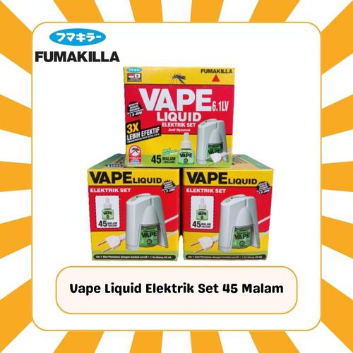 Jual FUMAKILLA OBAT NYAMUK DBD VAPE ELEKTRIK LIQUID SET MESIN + REFILL ...