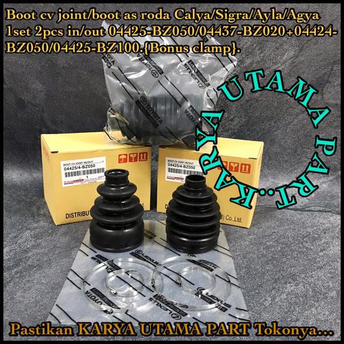 Jual Boot drive shaft,karet cv joint1set luar,dalam agya,ayla,calya,sigra - Jakarta Pusat ...