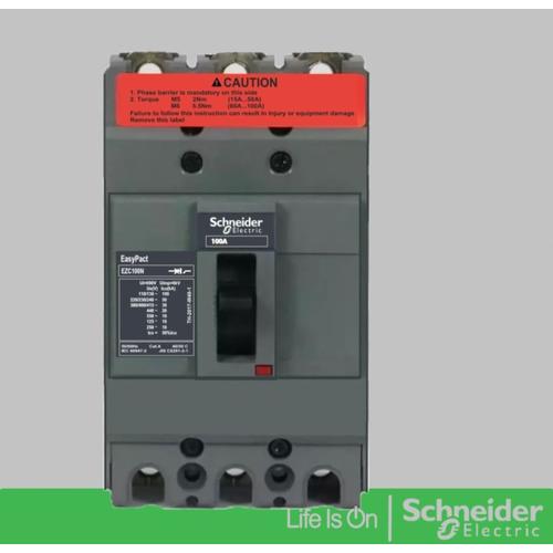 Jual MCCB Breaker Schneider Elektrik EZC100N 3P 100A 80A 75A 60A 50A 3phase - 80A - Jakarta ...