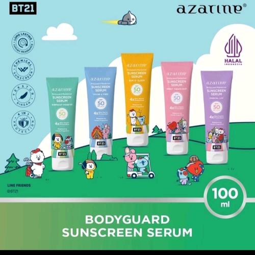 Jual AZARINE WITH BT21 PRESENT THE BODY GUARD SUNSCREEN SERUM SPF50 PA ...