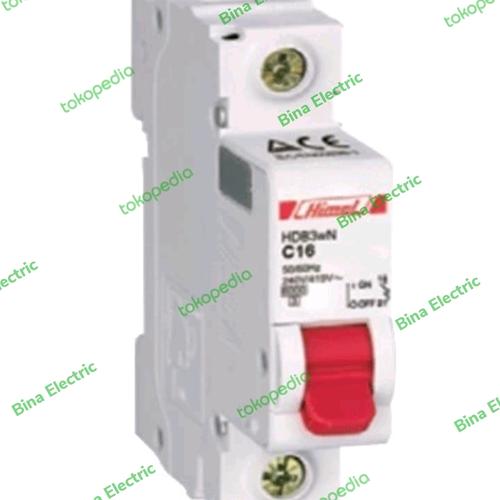 Jual MCB Himel HDB3WL1 4.5kA 1P 6A 10A 16A 20A 25A 32A 40A MCB Himel 4,5kA - 40A - Jakarta Pusat ...