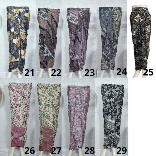 Jual Rok Wanita Panjang / Rok Instan Motif Batik / Batik Motif Modern ...