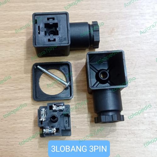 Jual SOCKET CONNECTOR COIL SOLENOID / SOKET KOIL DINPLUG / SOCKET SBD ...