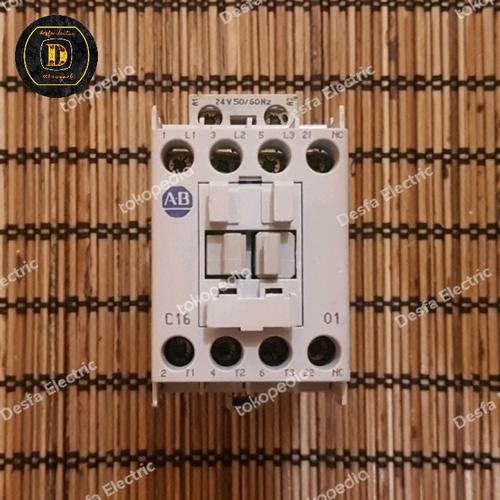 Jual Contactor Allen Bradley 100-C16*01 NC Series B 3 Phase 24 Vac ...
