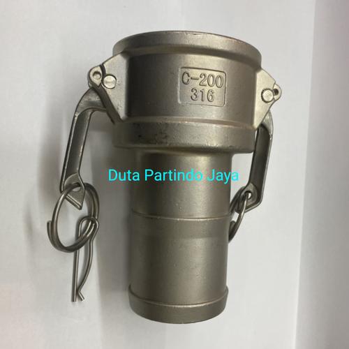 Jual Camlock stainless type C-200 2" inch/Quick coupling joint ...