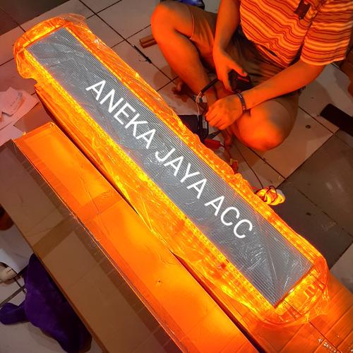 Jual light bar Damkar Lampu Damkar Strobo Led 120cm Led Slim nyala ...