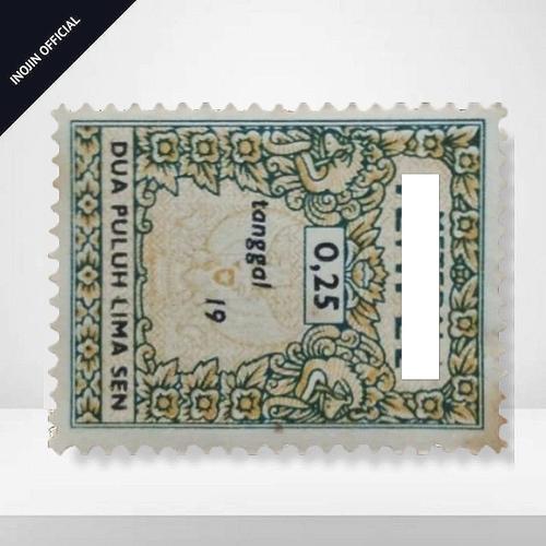 Jual Perangko 25 Sen Tahun 1953 - 1959 Asli Original - Kab. Bogor ...