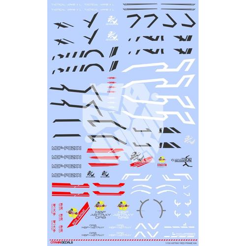 Jual ASTRAY RED FRAME KAI PRE CUT NEW DECAL 144 - Kab. Sleman - Otakiri ...