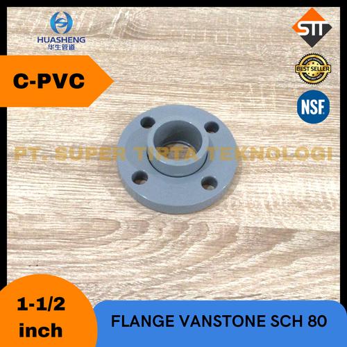 Jual Flange Vanstone C-PVC Sch.80 ANSI 150 - 1-1/2 inch - Kab ...