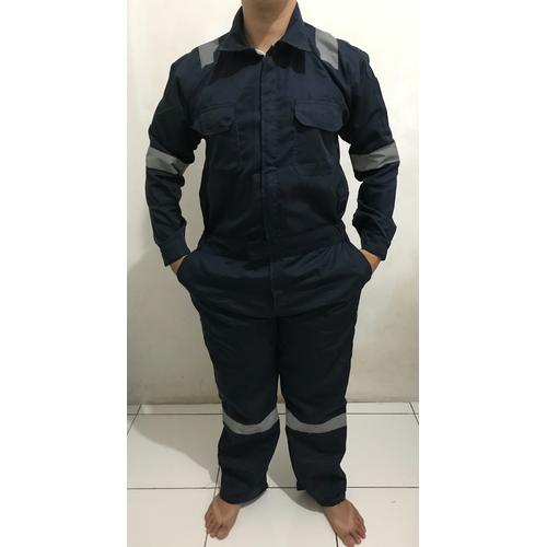 Jual WEARPACK TERUSAN / COVERALL / WEAR PACK TERUSAN - Biru Dongker ...
